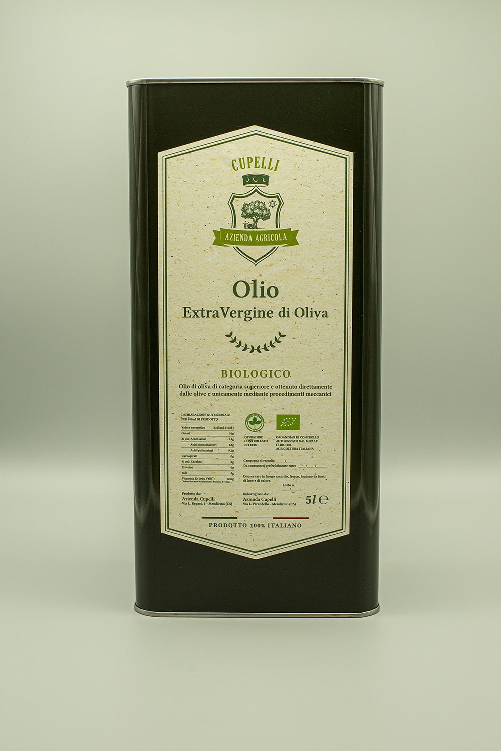 Organic extra virgin olive oil – Caruso's Food