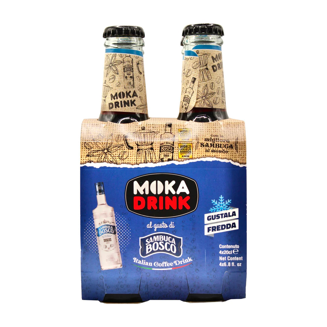 Moka Drink al gusto di Sambuca – Caruso's Food
