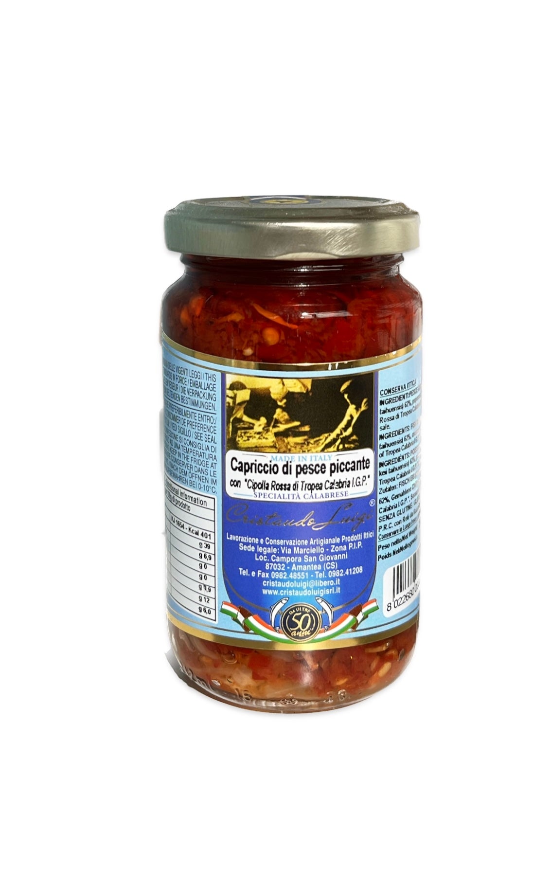 Sardella Calabrese con Cipolla Rossa di Tropea – Caruso's Food